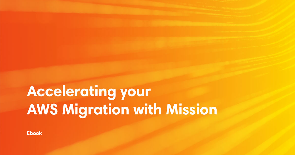 Accelerating Your AWS Migration